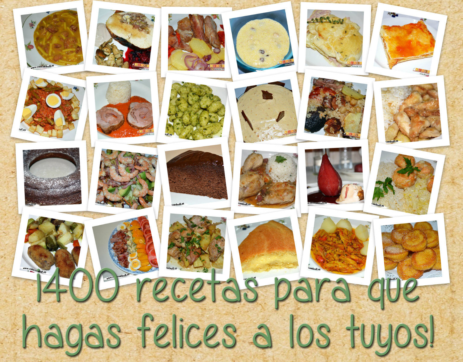 ¡400 recetas!